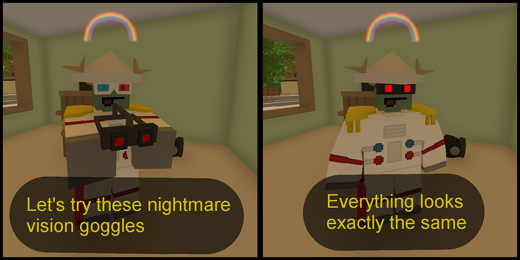 Nightmare vision goggles - Community Lounge - SDG Forum
